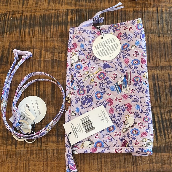 Vera Bradley | Bags | Vera Bradley Disney Beauty And The Beast Cosmetic ...